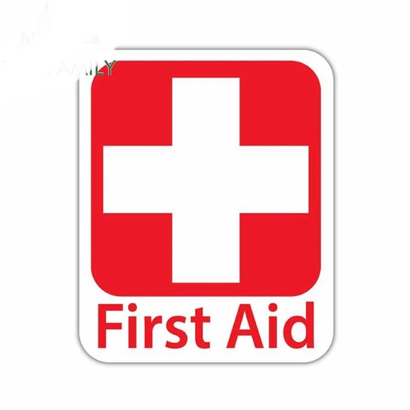Accents | 1 First Aid Window Sticker New 1 With Any 1 Order Or More ...